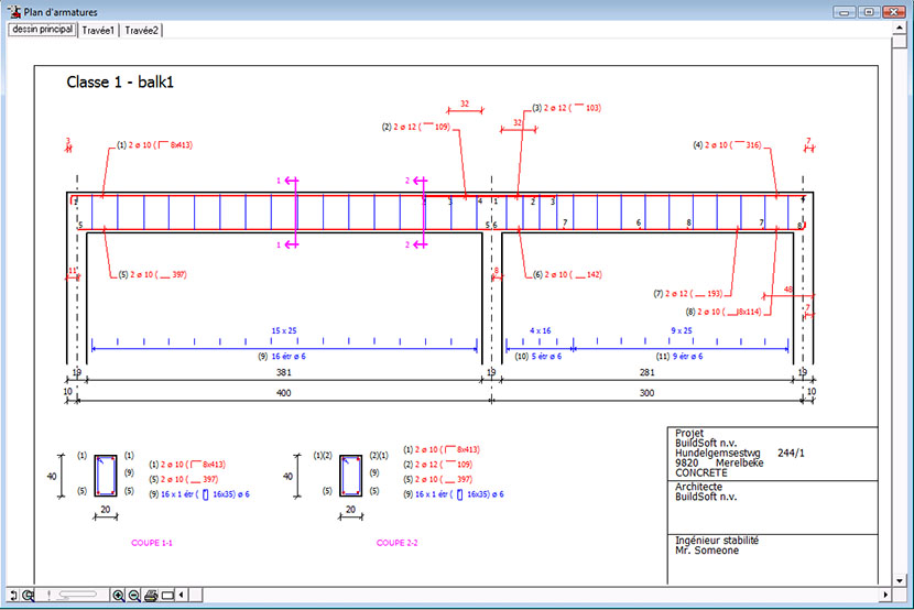 Logiciel de calcul de structure en béton armé - BuildSoft NV/SA ...