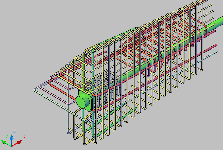 Logiciel de CAO 2D/3D de construction en béton armé - OTP - Armacad